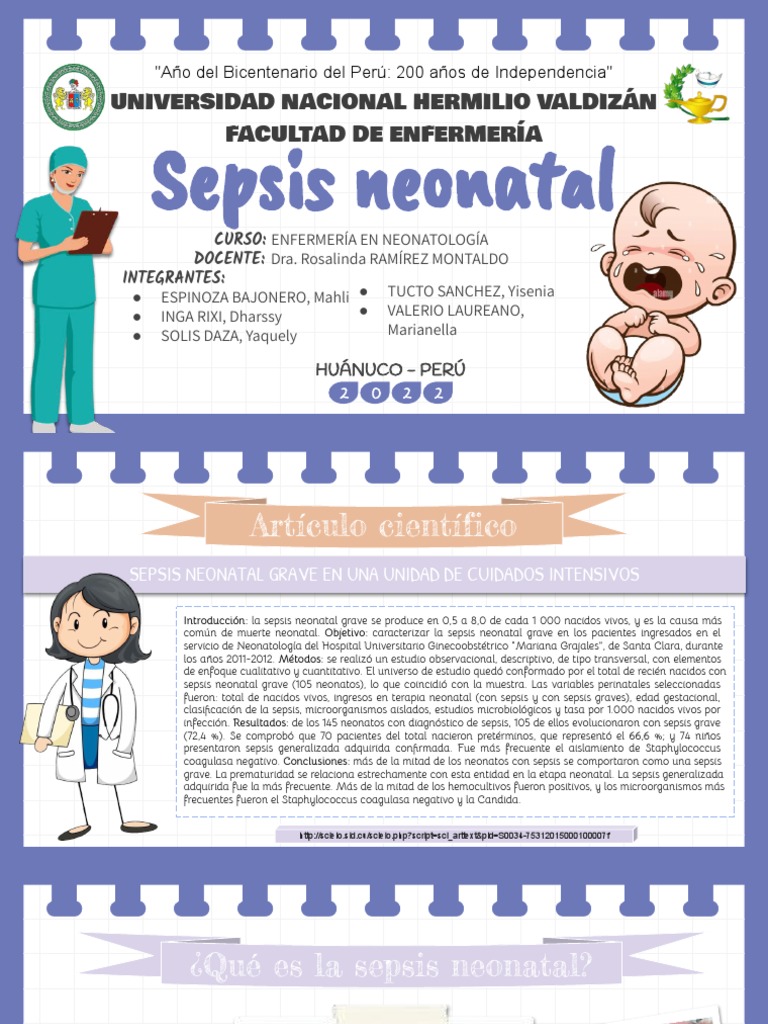 Sepsis Neonatal | PDF
