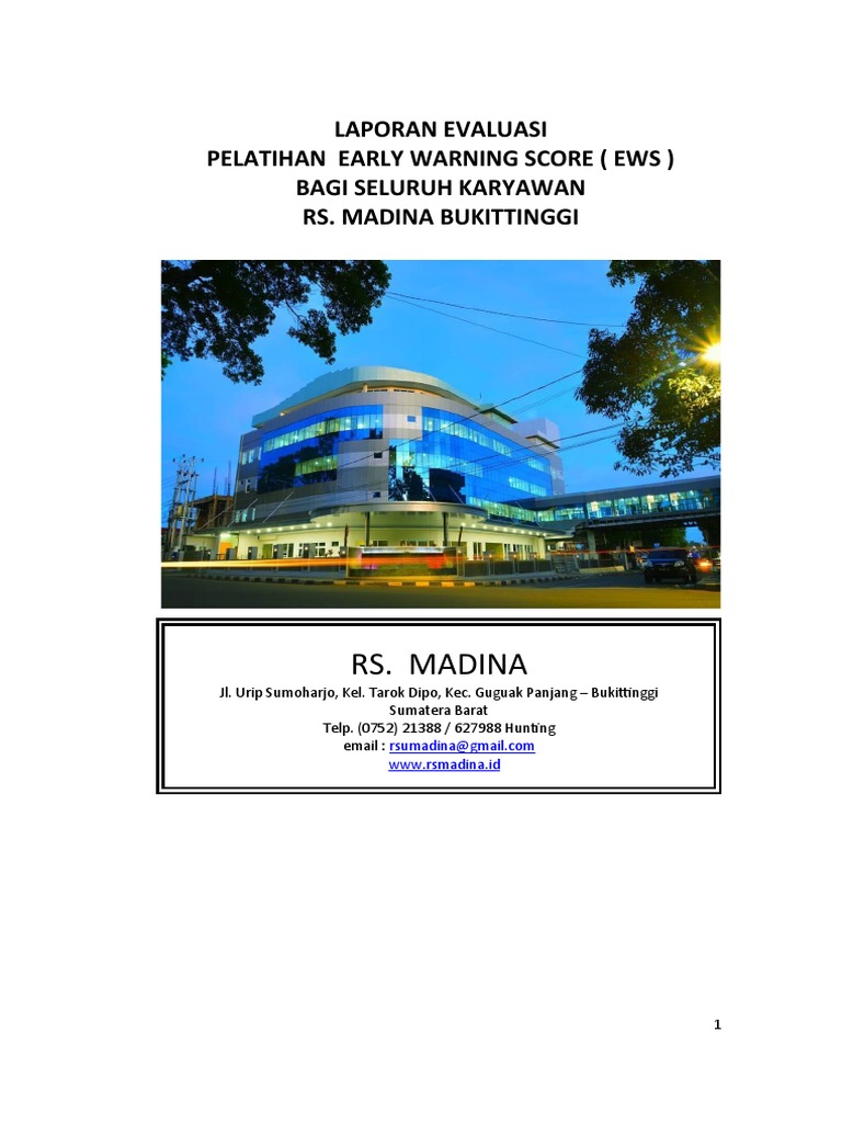 Laporan Evaluasi EWS | PDF