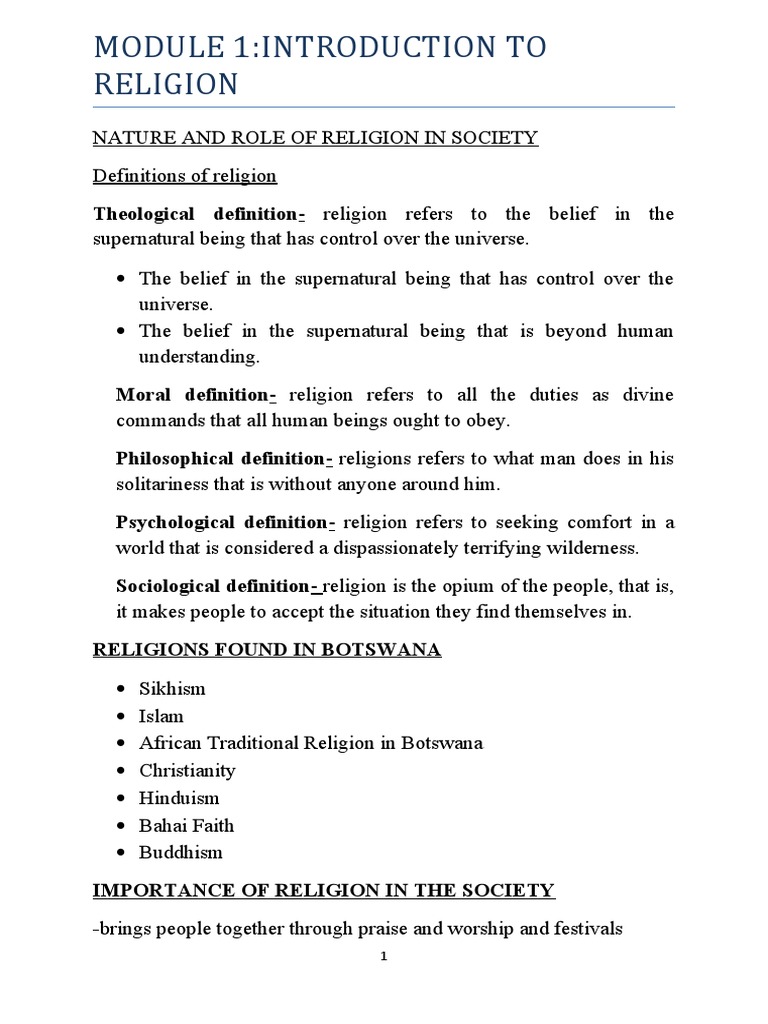 Module 1 Re Notes | PDF | Noble Eightfold Path | Cremation