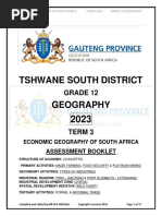 Grade 12 Mapwork Task 2024 | PDF | Topography | Geographic Information ...