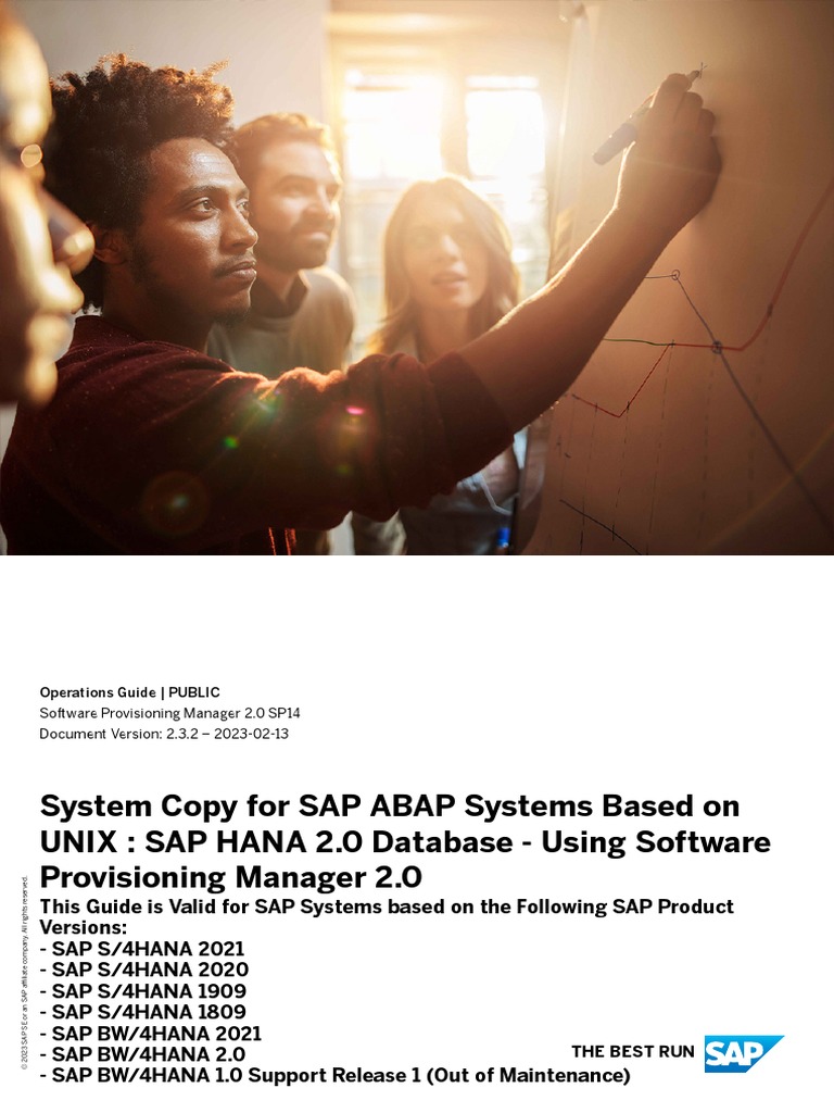 SAP System Copy Guide | PDF