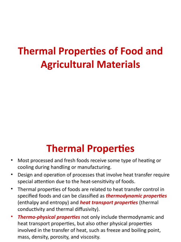Thermal Properties | PDF | Heat Transfer | Heat