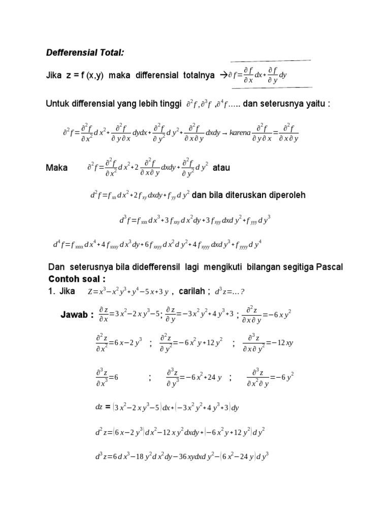 Kalkulus 2, Materi2 | PDF
