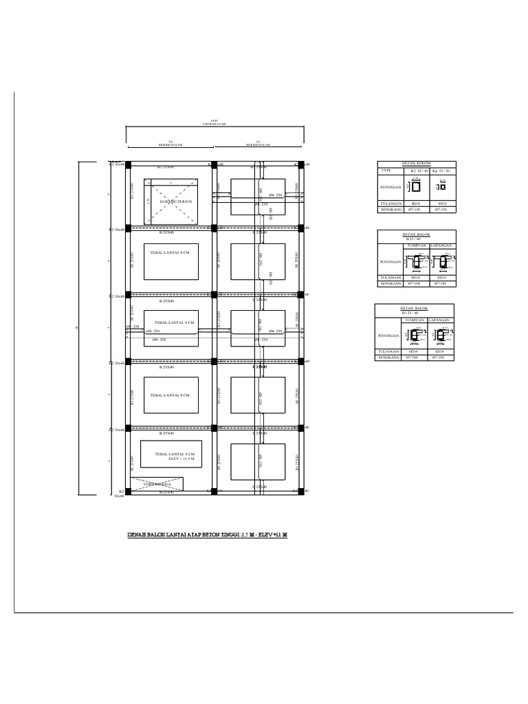Lantai Atap Cor Beton | PDF
