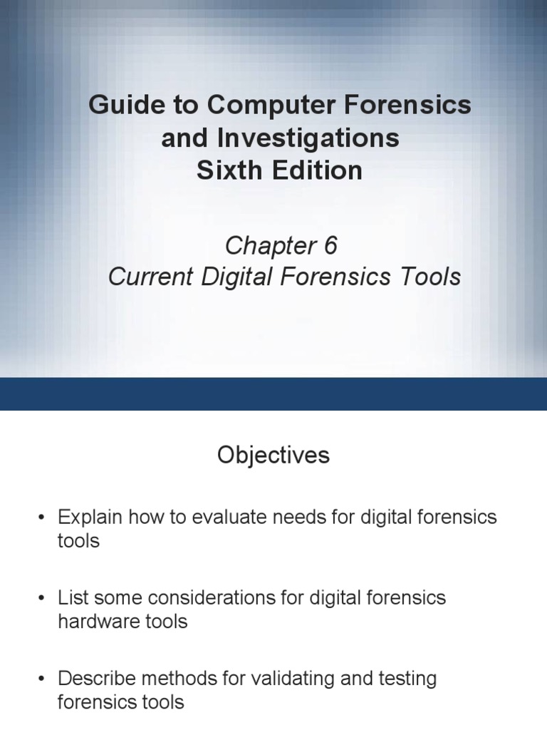 4 Forensics Tools - Xid-10781030 - 2 | PDF | Technology & Engineering