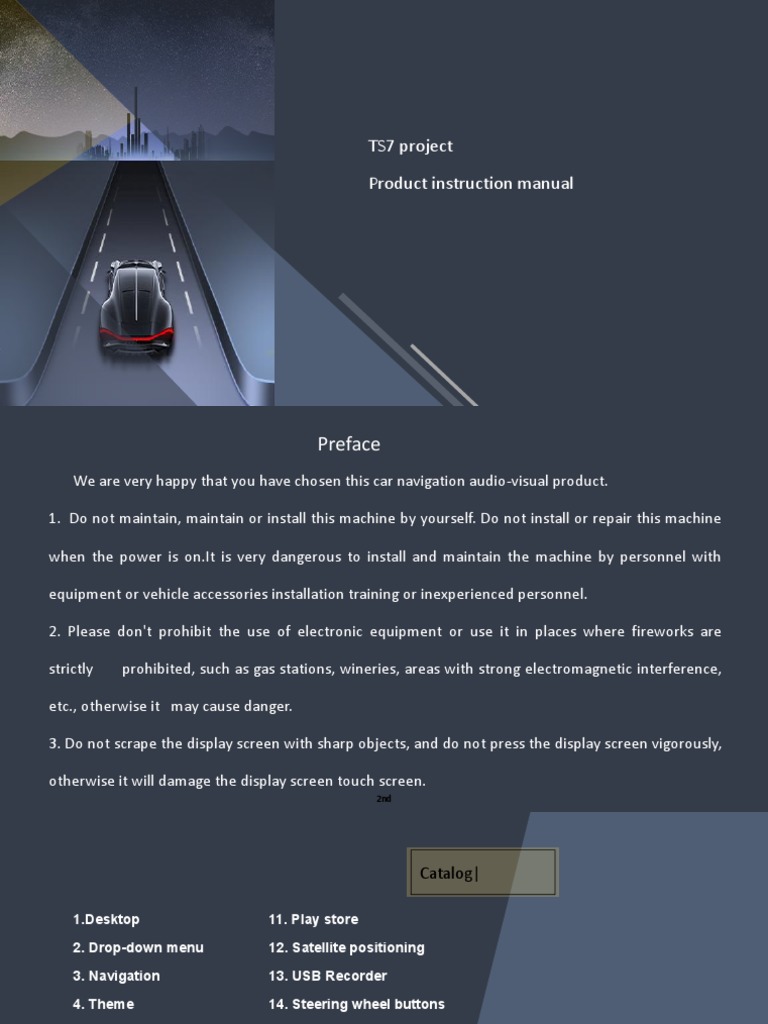 TS7 Product Manual 20210122 | PDF