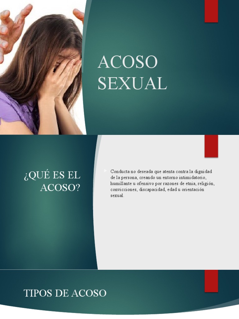 Acoso Sexual | PDF