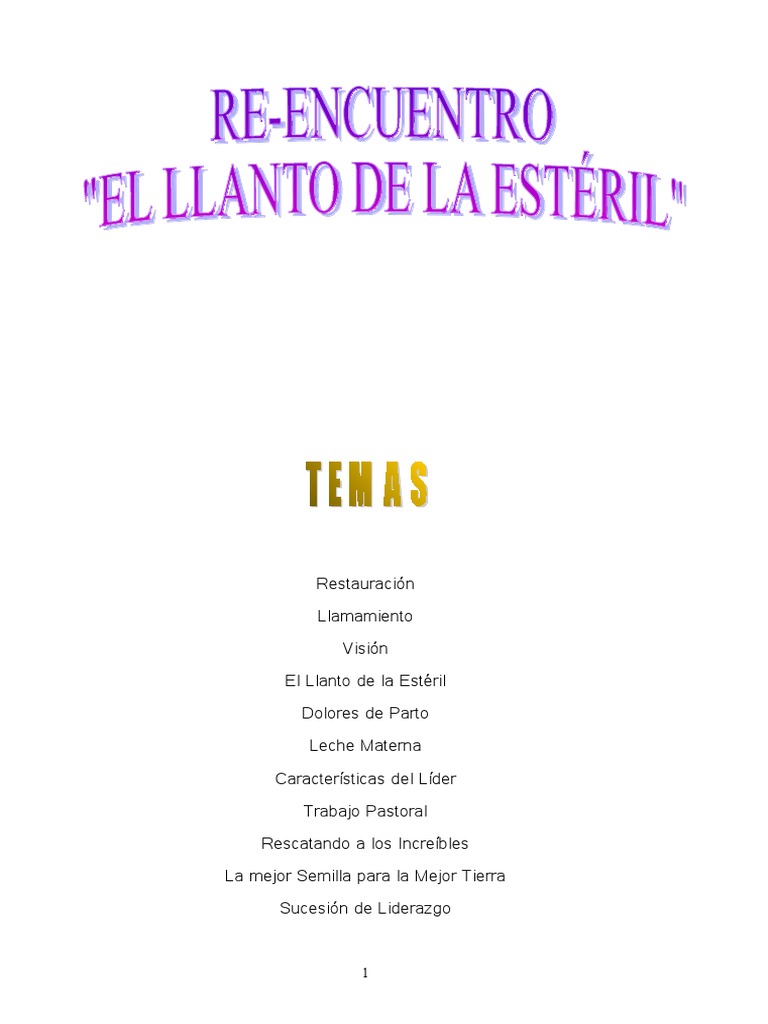 El Llanto de La Estéril | PDF | Arte | Religión y espiritualidad