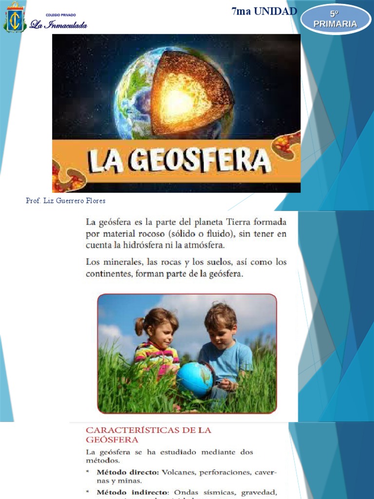La Geosfera 5 Primaria | PDF