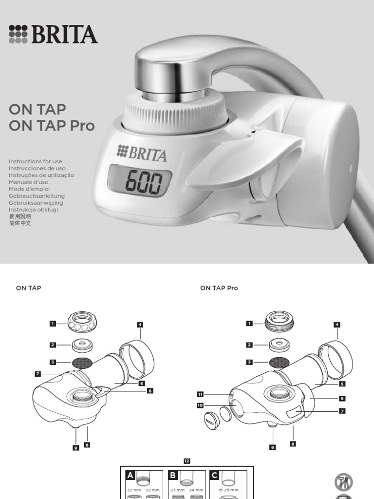 Brita On Tap Pro V MF Manual INT | PDF