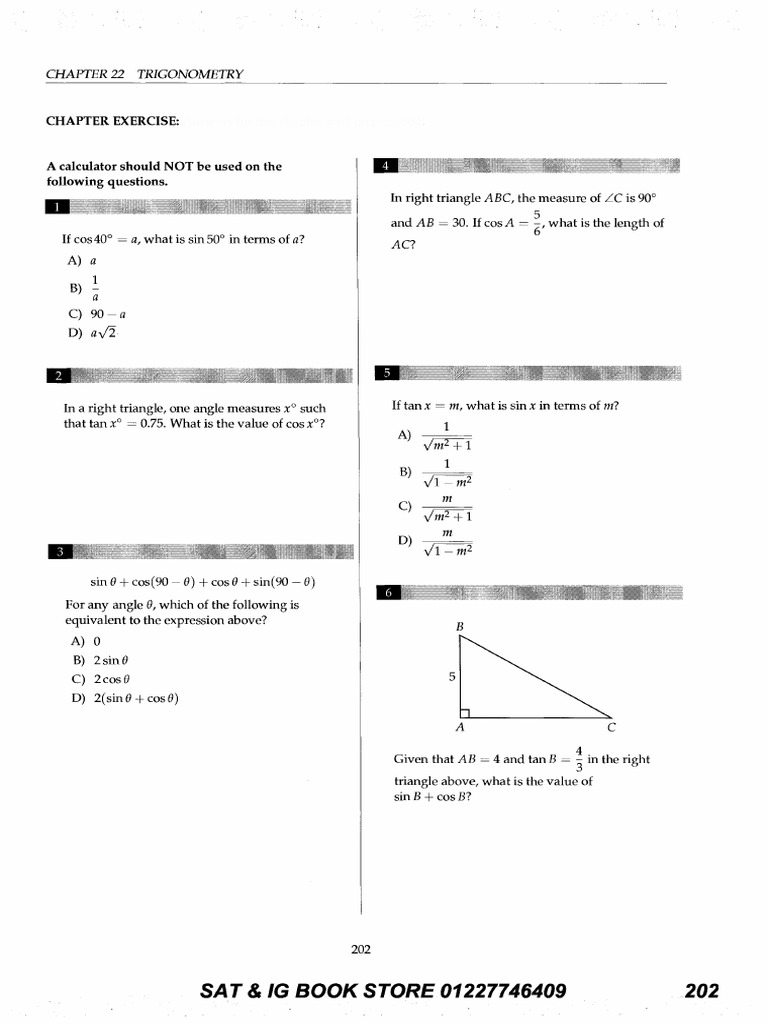 Trigonometry Pdf