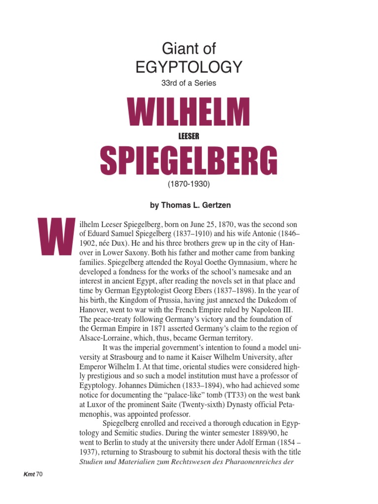Giant of EGYPTOLOGY 33rd of A Series Wil | PDF | Travel | History
