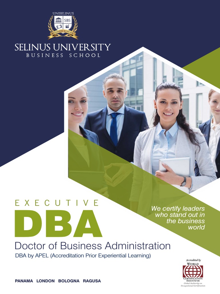 DBA Brochure | PDF | Academic Degree | Iso 9000