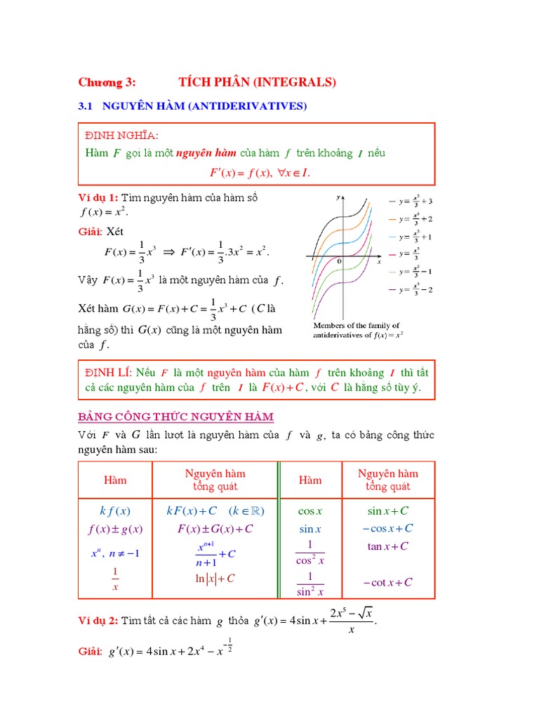Chuong 3. Tich Phan | PDF
