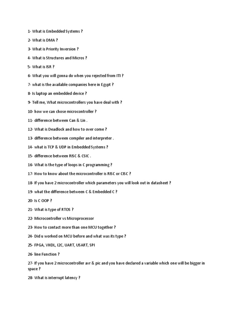 All Tech Interview Question in One Place | PDF