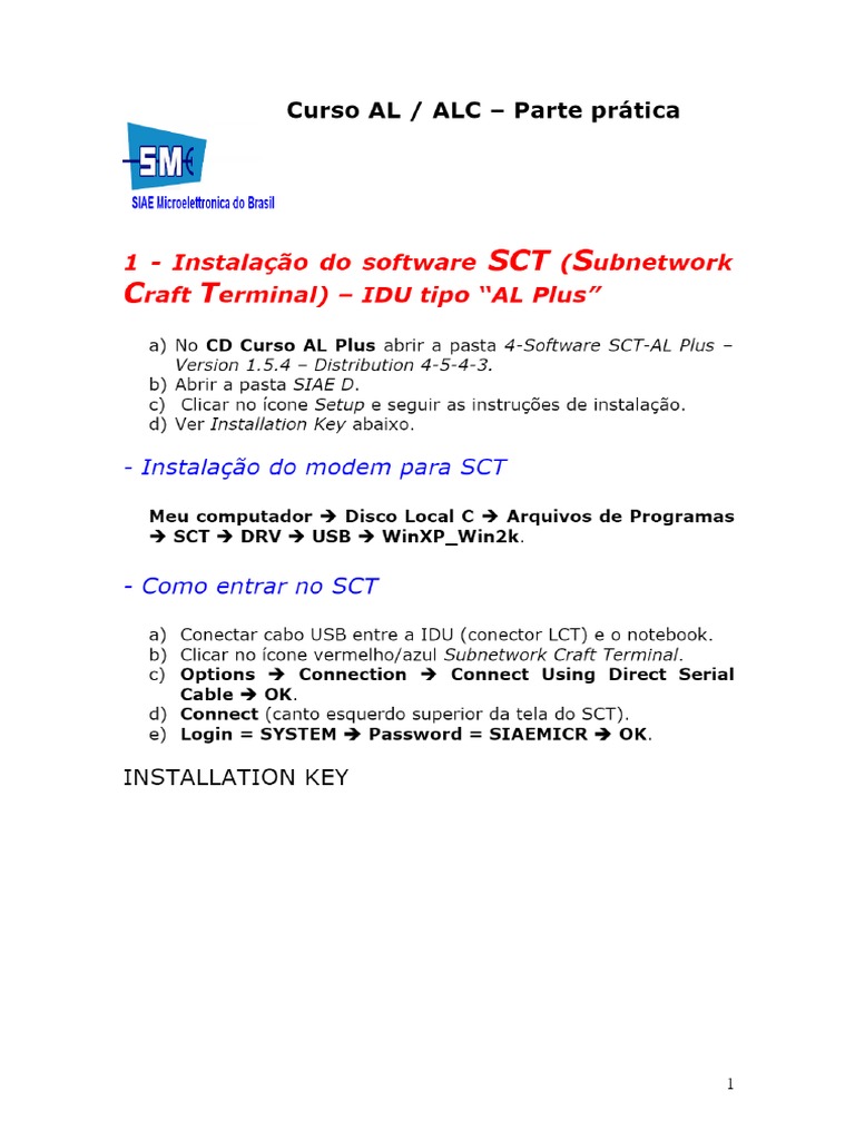 3 - Configuração Radio SIAE - Procedimento Passo A Passo - TOAZ - INFO ...
