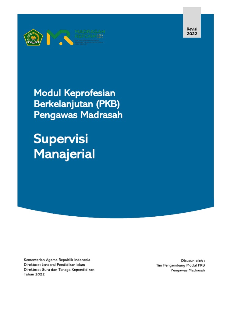 Modul Supervisi Manajerial | PDF