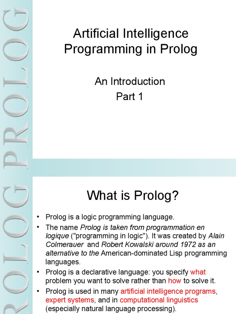 Prolog 1 | PDF Prolog 1 | PDF