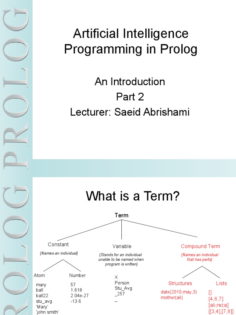 Prolog 2 | PDF