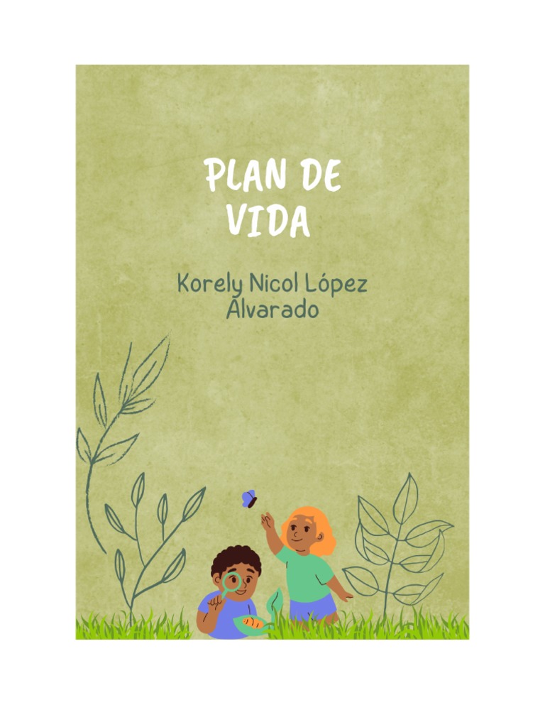Plan De Vida Pdf