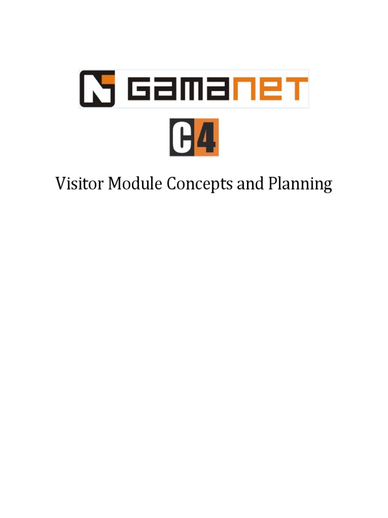 Visitor Module Concepts and Planning | PDF