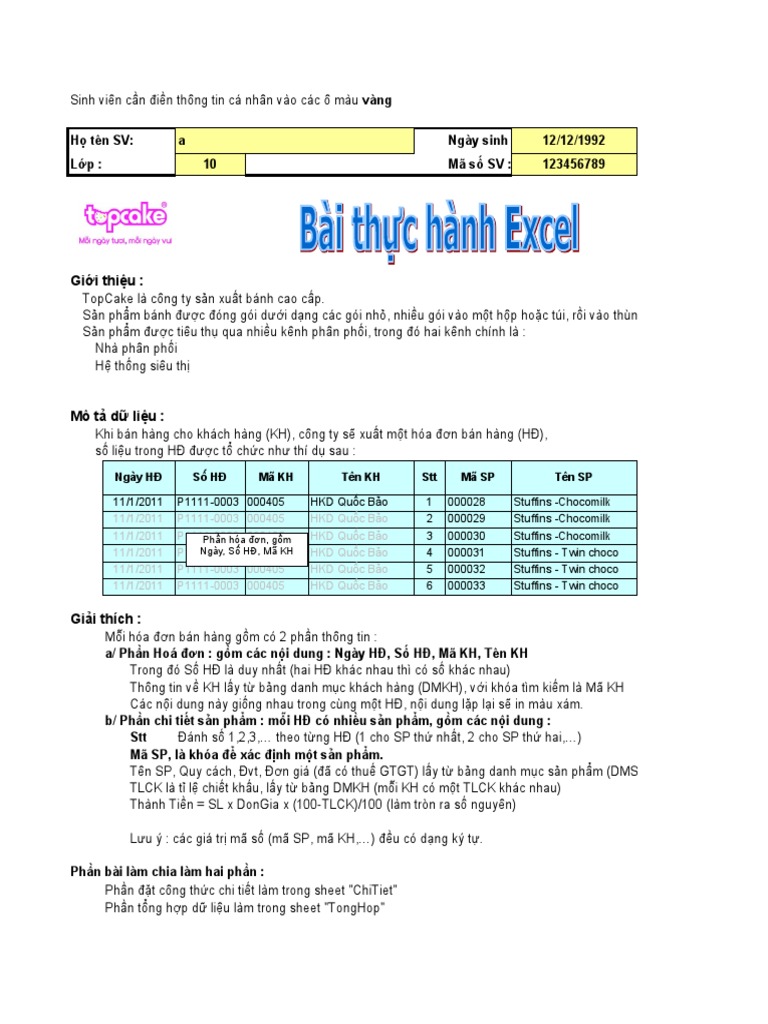 BT-Excel XN Banh | PDF