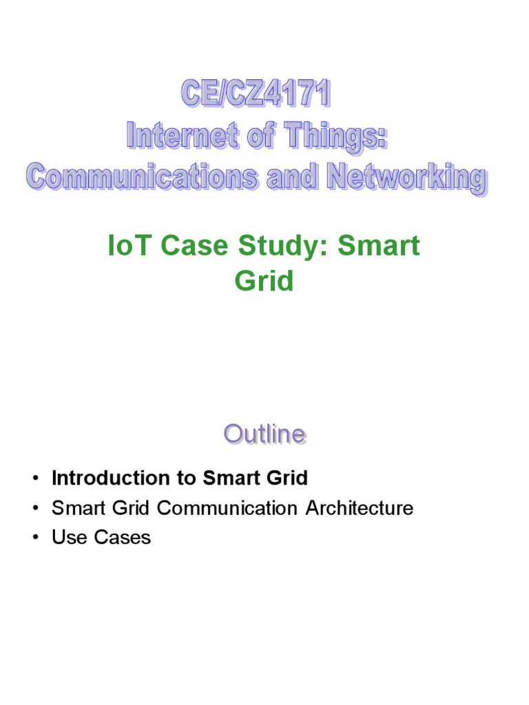 Part 2 - Module 03 - IoT Network Case Study | PDF