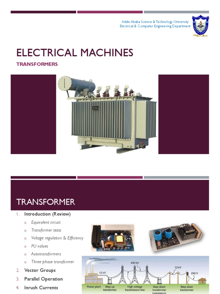 Electrical Machines | PDF