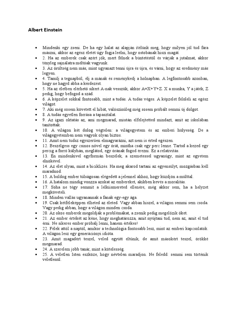 Albert Einstein | PDF