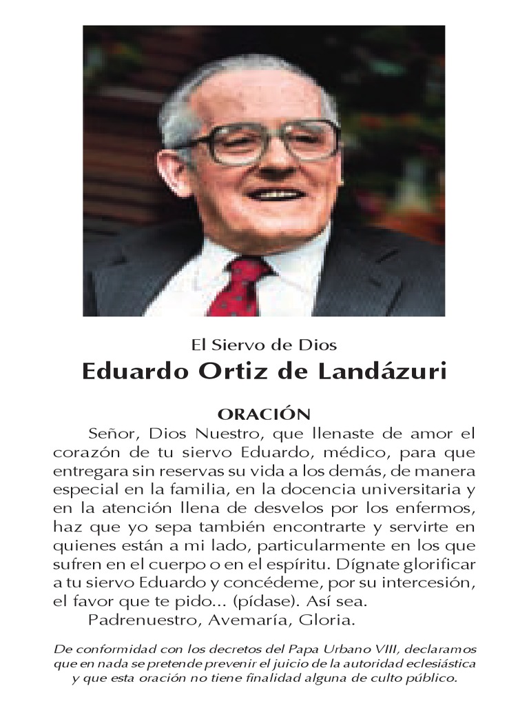 Eduardo Ortiz de Landazuri | PDF
