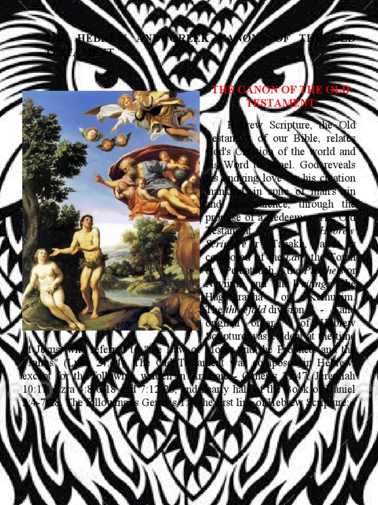 Old Testament Canon: Hebrew vs. Greek | PDF