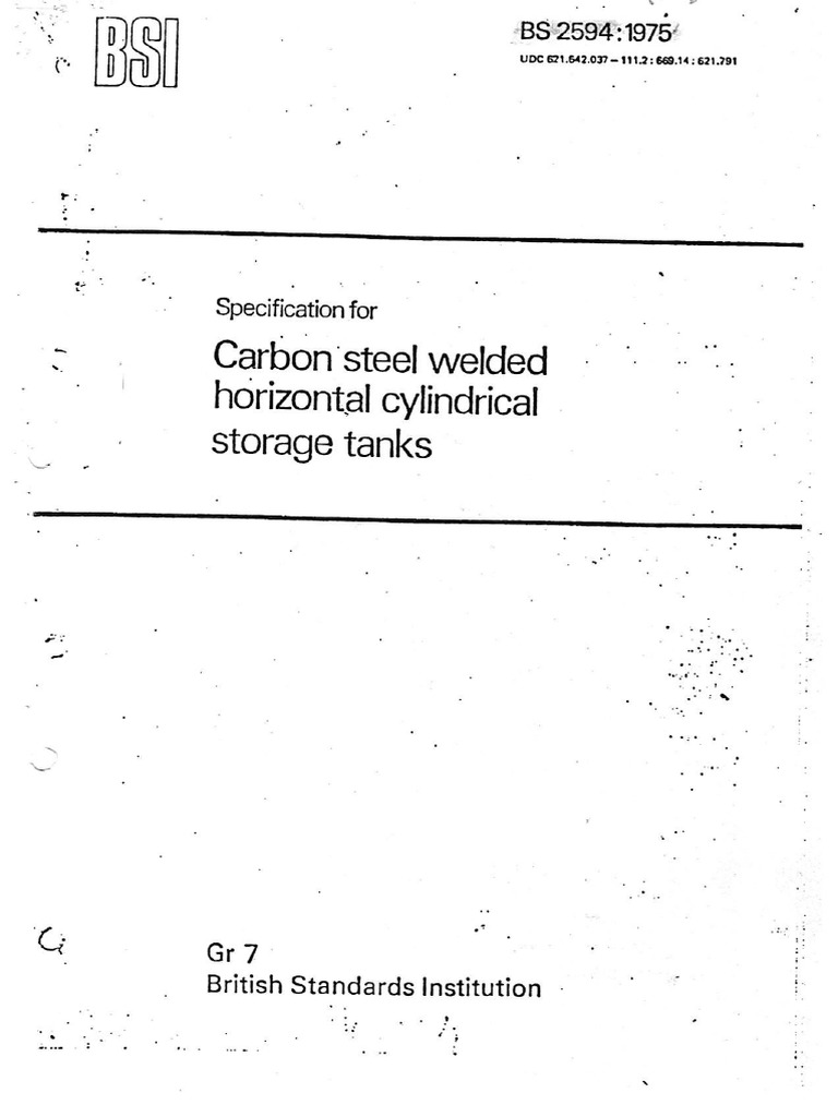 BS 2594 | PDF