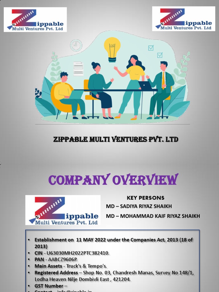 Zippable Multi Ventures PVT PDF | PDF