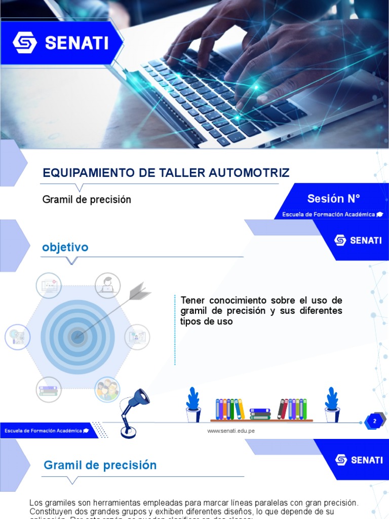 Diapositiva - Gramil de Precision - SENATI | PDF | Herramientas ...