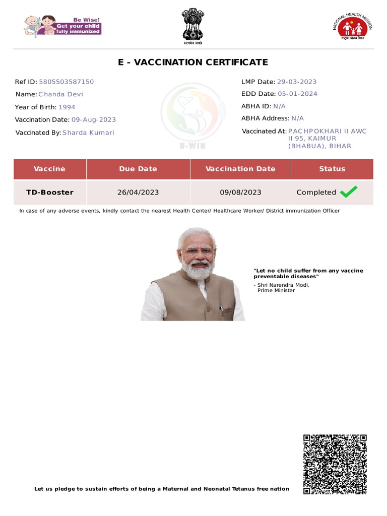 Chanda Devi 20230809 ReportCard | PDF