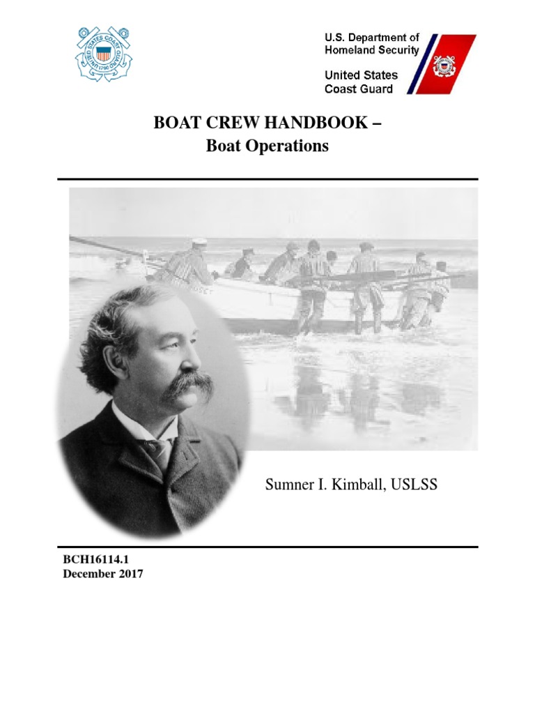 Coast Guard Boat Crew Manual | PDF