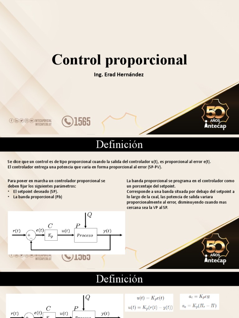 Sistemas PID ControlP | PDF