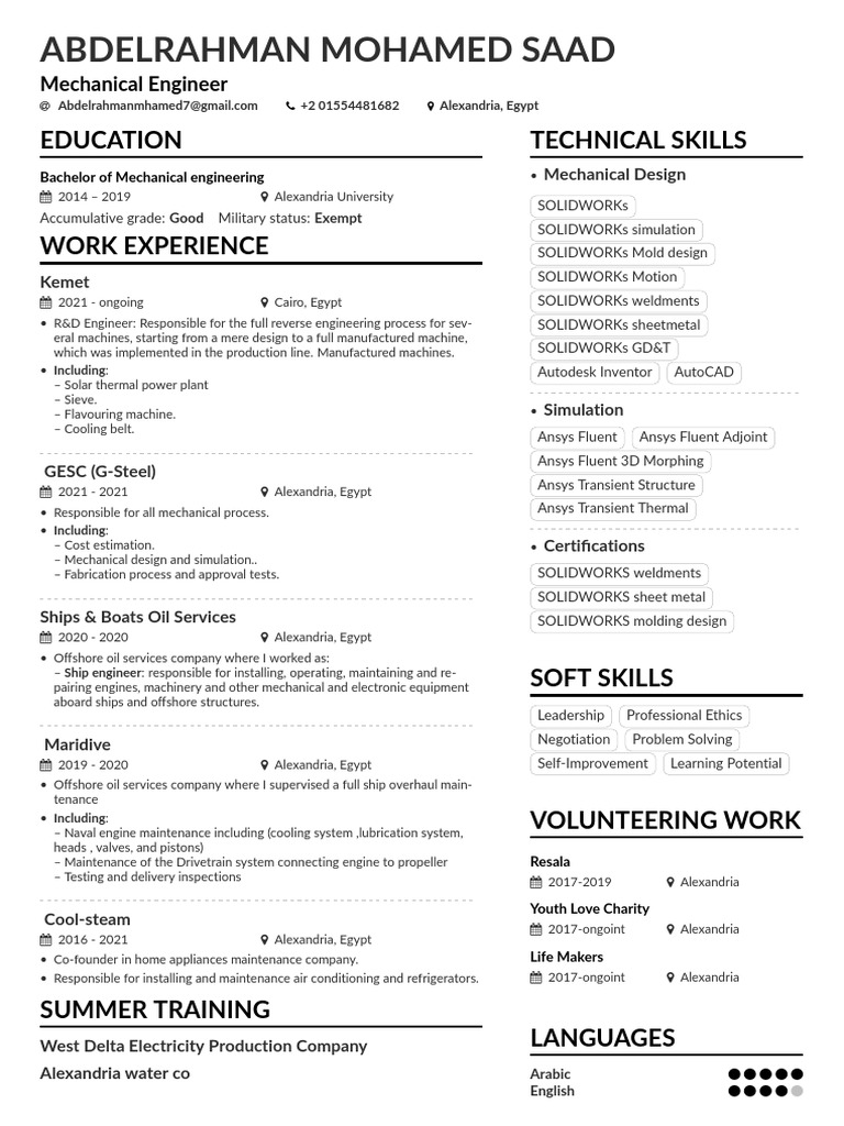 Abdelrahman Mohamed | PDF | Mechanical Engineering | Machines