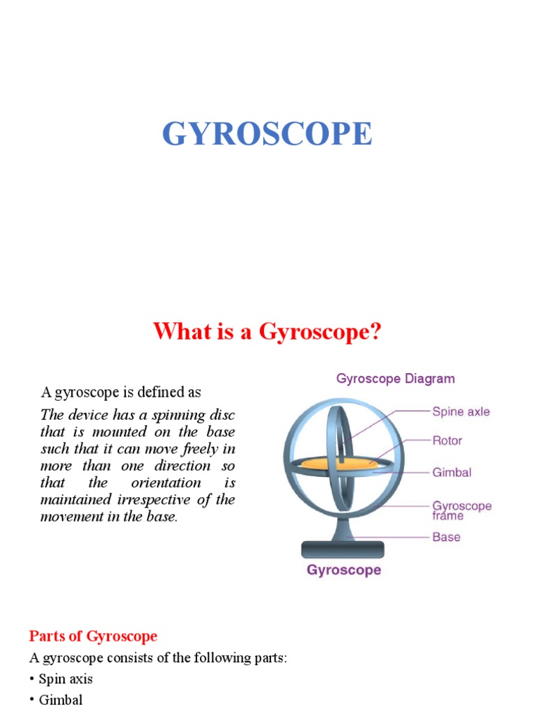 Gyroscope | PDF | Science & Mathematics | Technology & Engineering