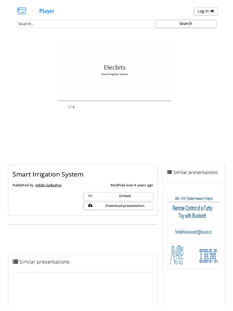 Smart Irrigation System - ppt download | PDF