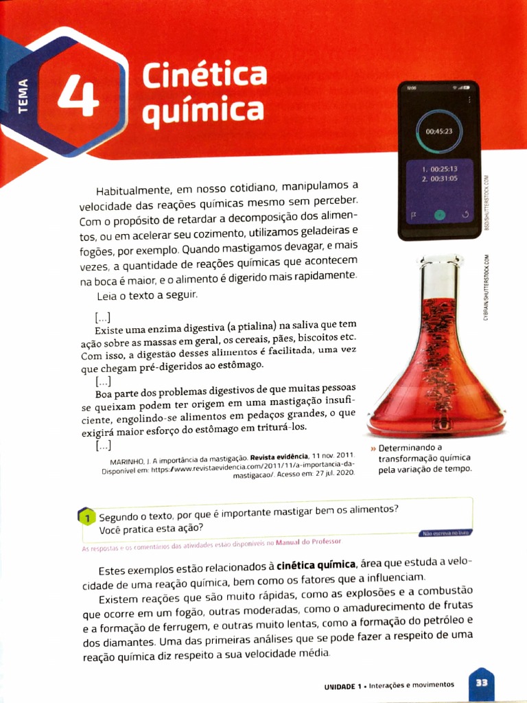 Tema 4 Cinetica Química | PDF