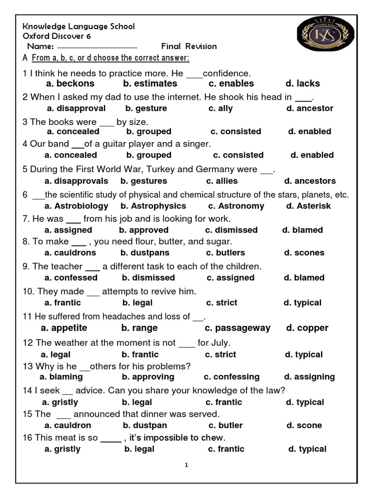 Final Revision 6 | PDF Final Revision 6 | PDF