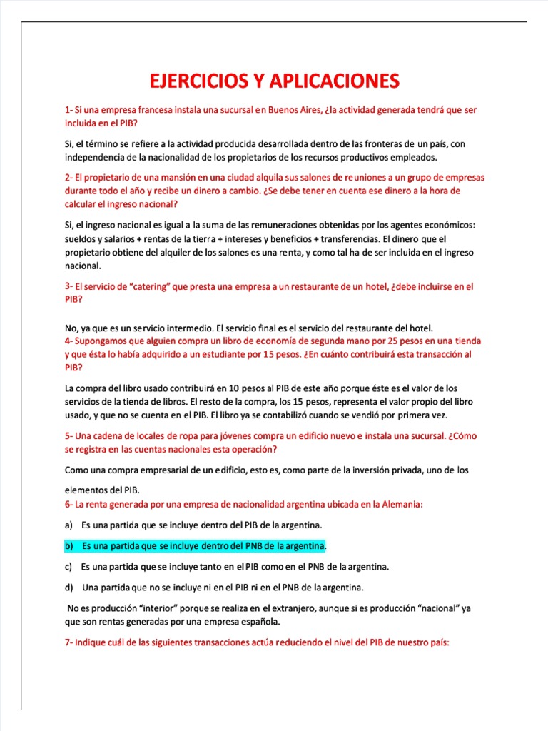 PDF Ejercicios y Aplicaciones - Compress | PDF