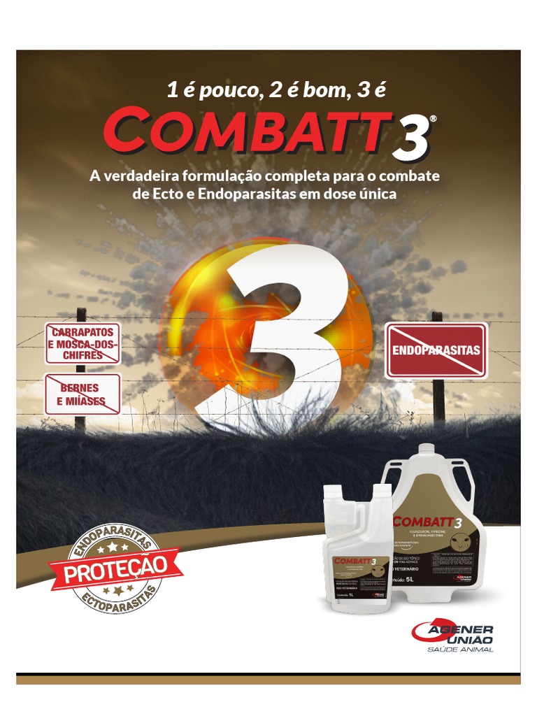 Combat 3 - Fiorinil + Eprinomectina + Fluazuron | PDF