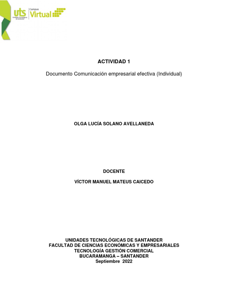 Comunicacion Empresarial Efectiva Pdf Comunicación Business
