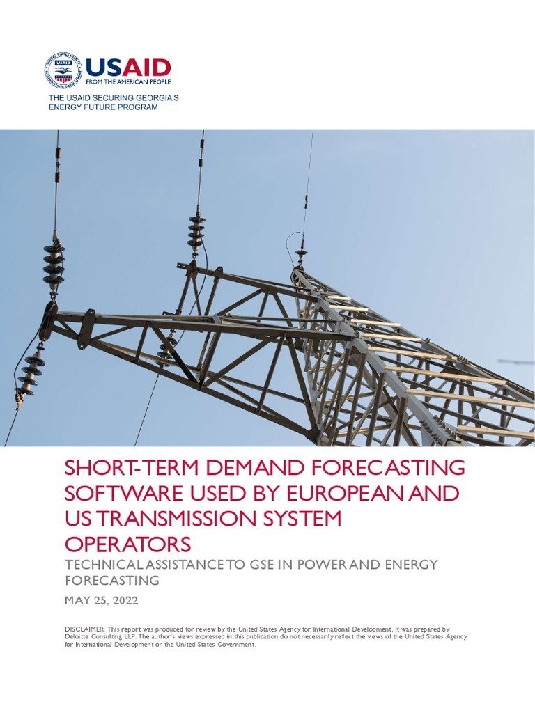 Load Forecasting Pdf Forecasting Electrical Grid