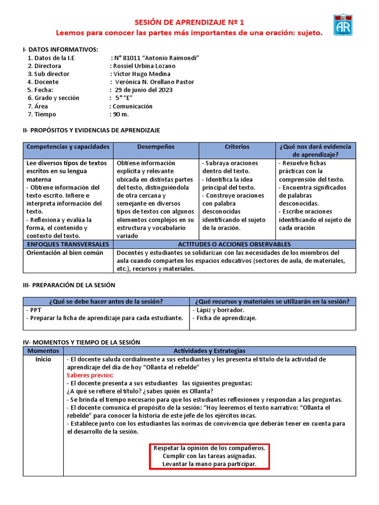 Ollanta El Rebelde | PDF
