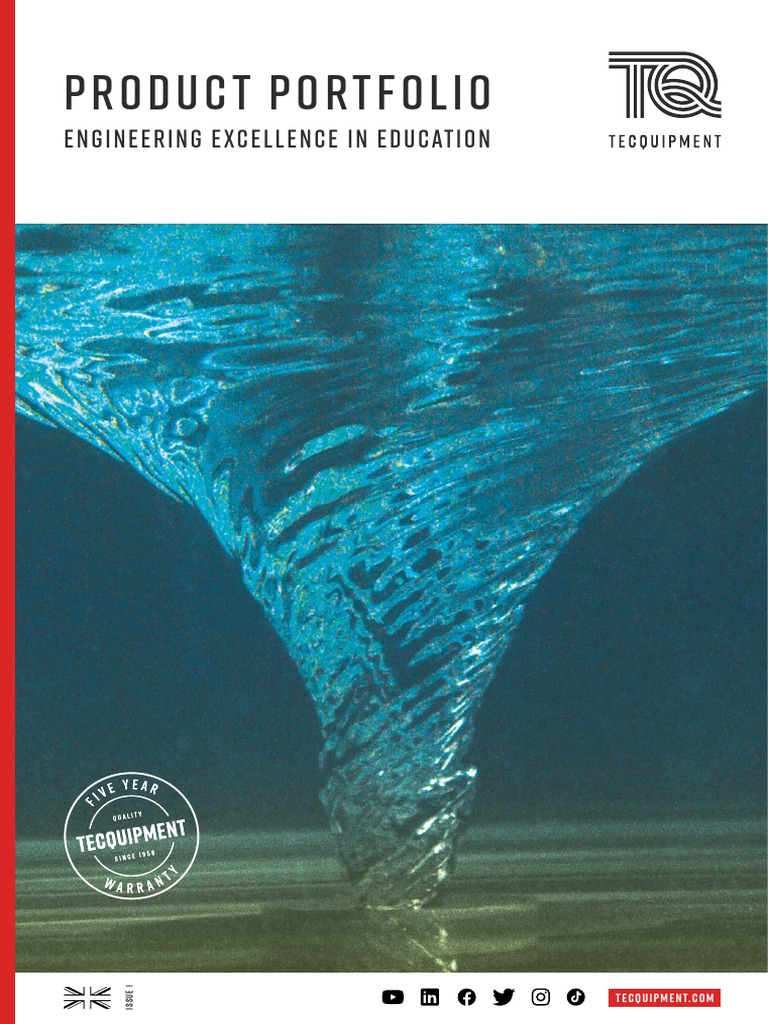 TecQuipment Product Portfolio Issue 1 | PDF