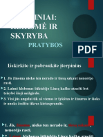 Nosiniu Raidziu Rasymas Zodziu Saknyje - Taisykles - Pask. | PDF