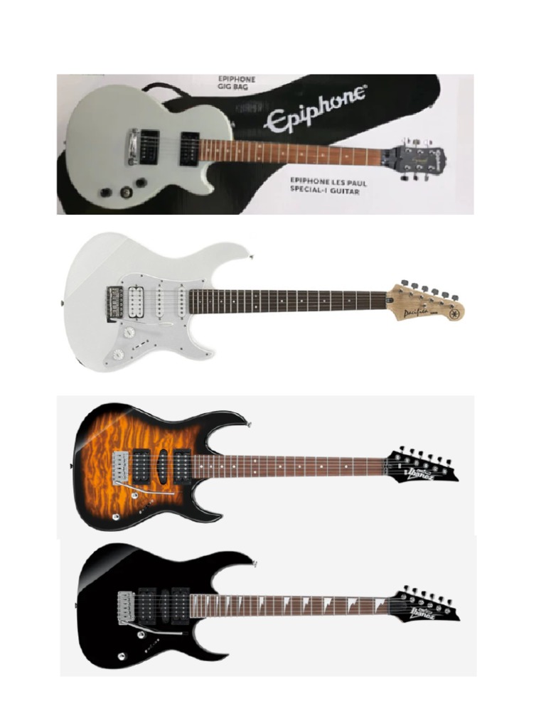 Guitar's Models | PDF